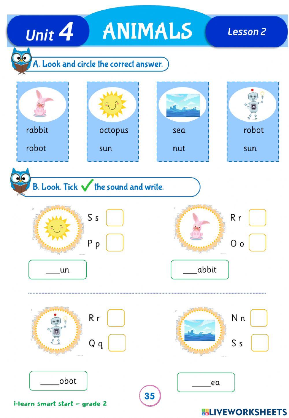 2506442 | SMART START GRADE 2 UNIT 4 ANIMALS