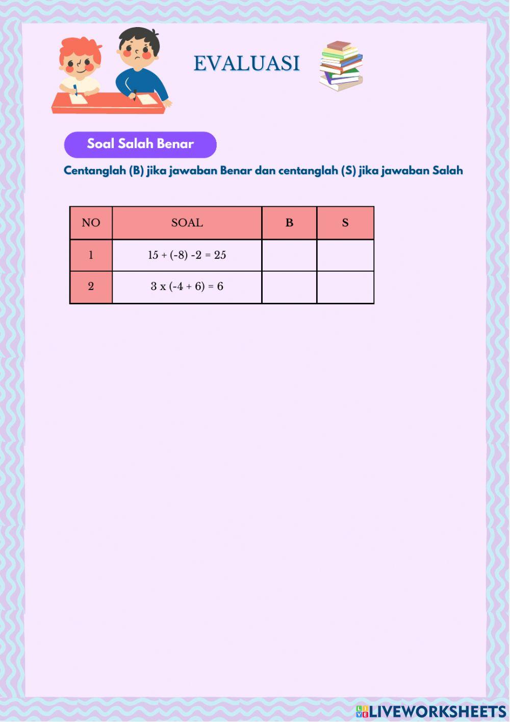 LKPD-Sifat-sifa… | Free Interactive Worksheets | 2251291