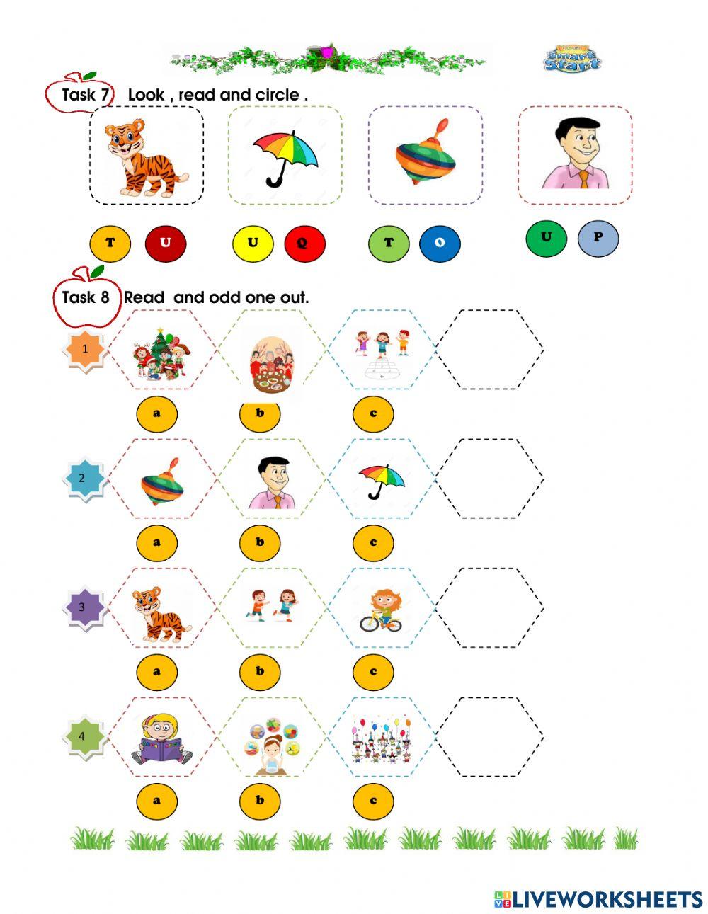 Smart start 2 u… | Free Interactive Worksheets | 2252105