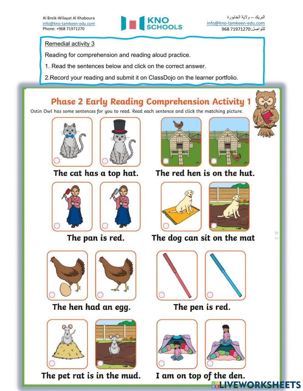 Grade 3 remedial activity 3 online exercise for | Live Worksheets