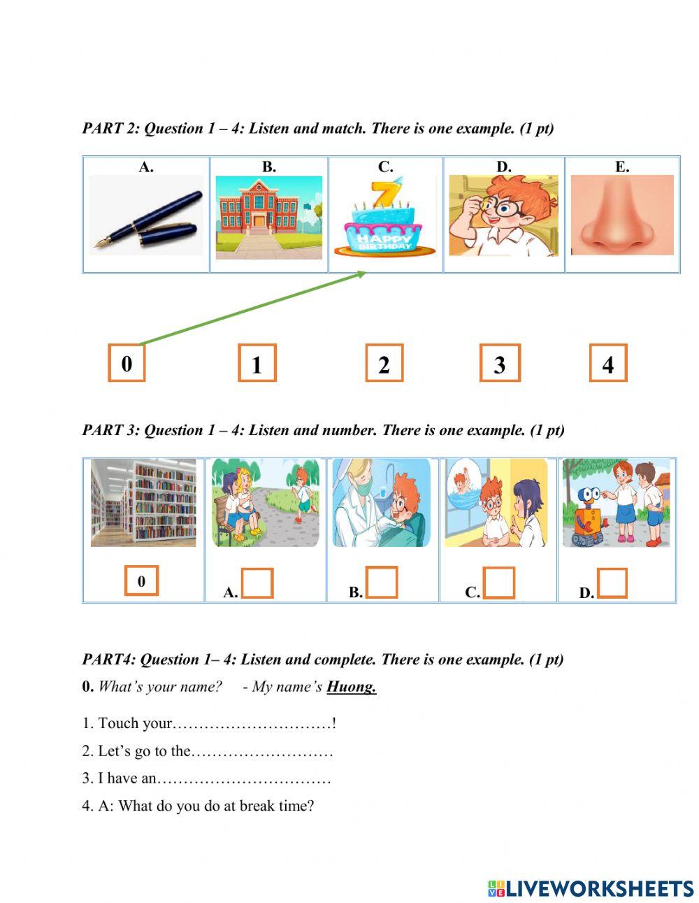 EL3 gloabl worksheet | Live Worksheets