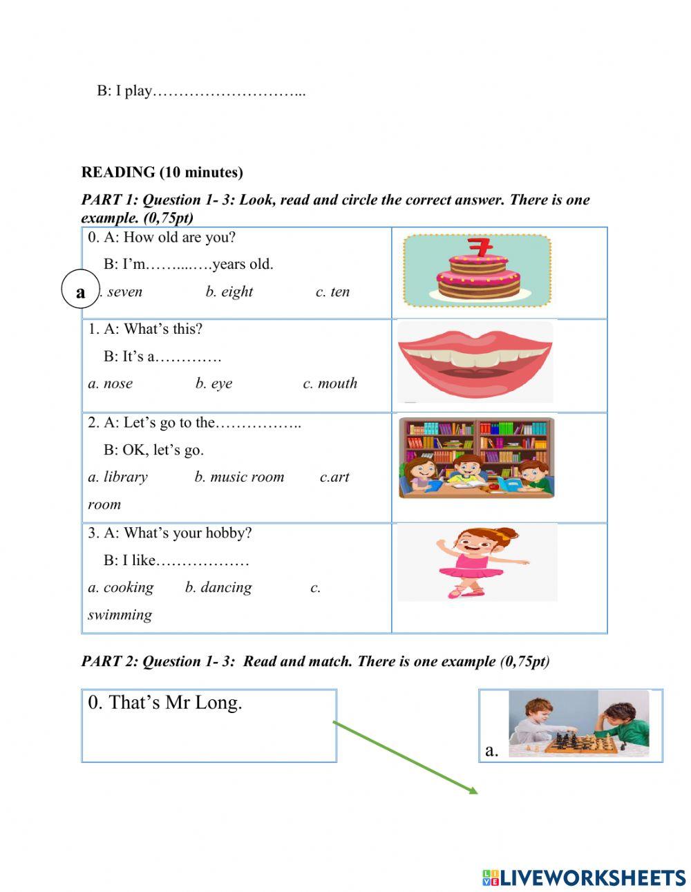 EL3 gloabl worksheet | Live Worksheets