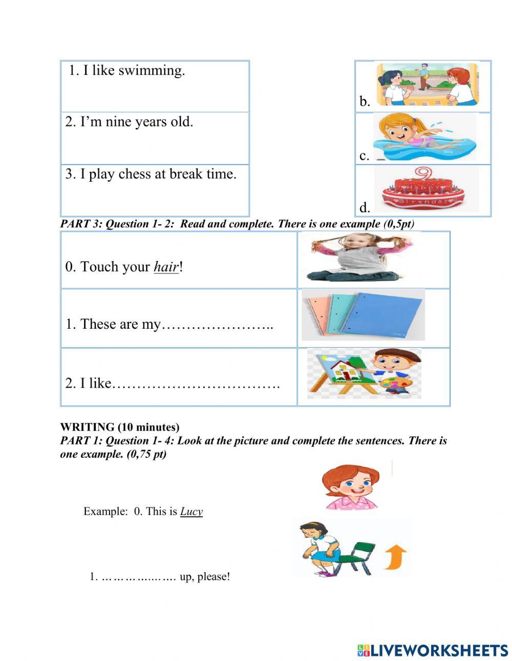 EL3 gloabl worksheet | Live Worksheets