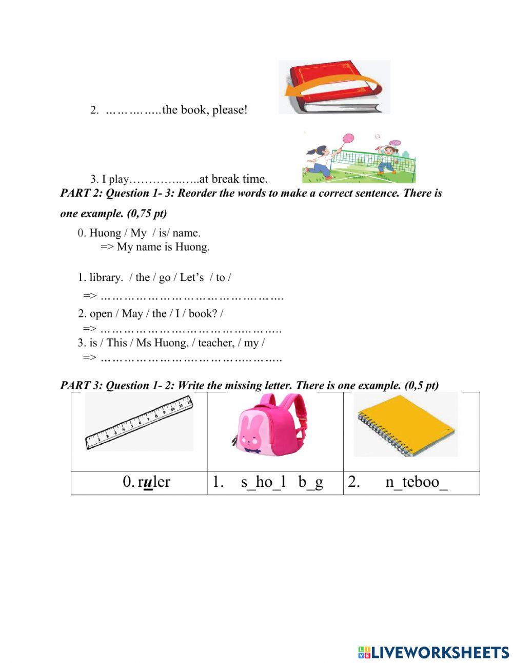 EL3 gloabl | Free Interactive Worksheets | 2253003