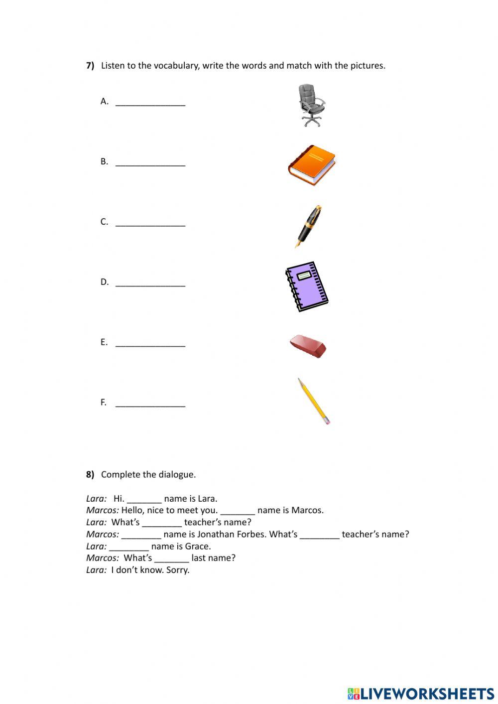 2254096 | Basic English | missfrozen | LiveWorksheets