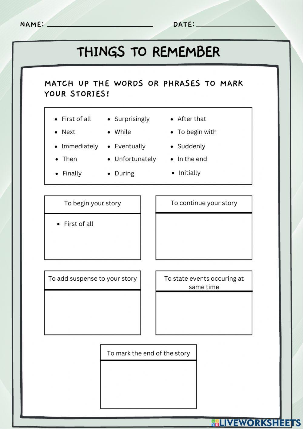 Historical worksheet | Live Worksheets