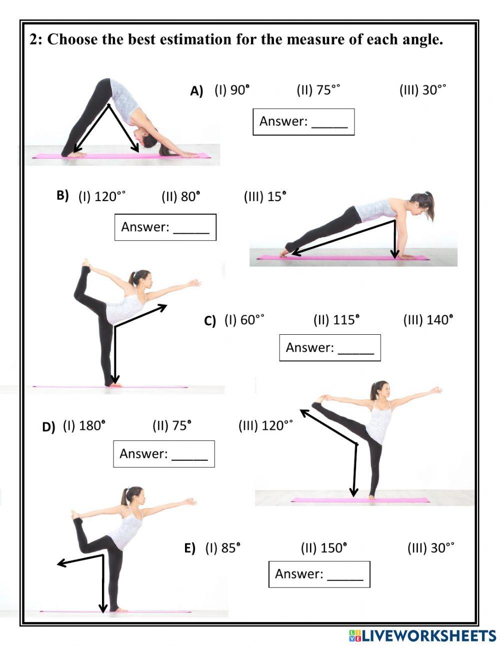 Measuring Angles | Free Interactive Worksheets | 2254735