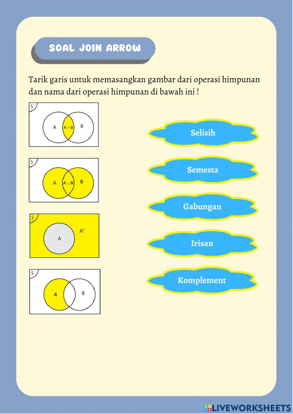 Belajar Matematika interactive activity | Live Worksheets