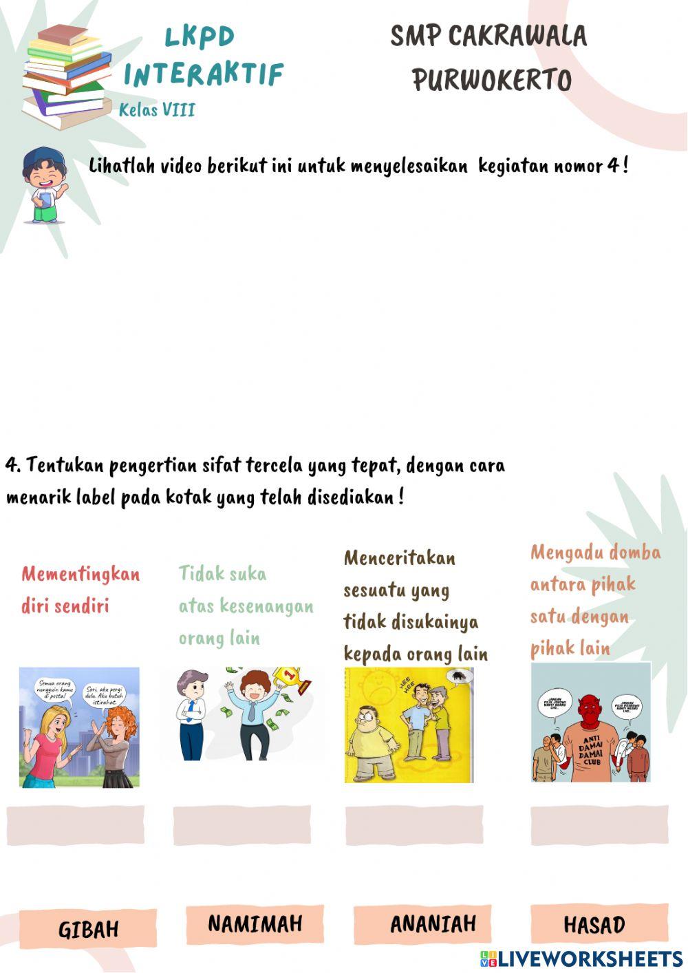 Lkpd Interaktif PAI activity | Live Worksheets