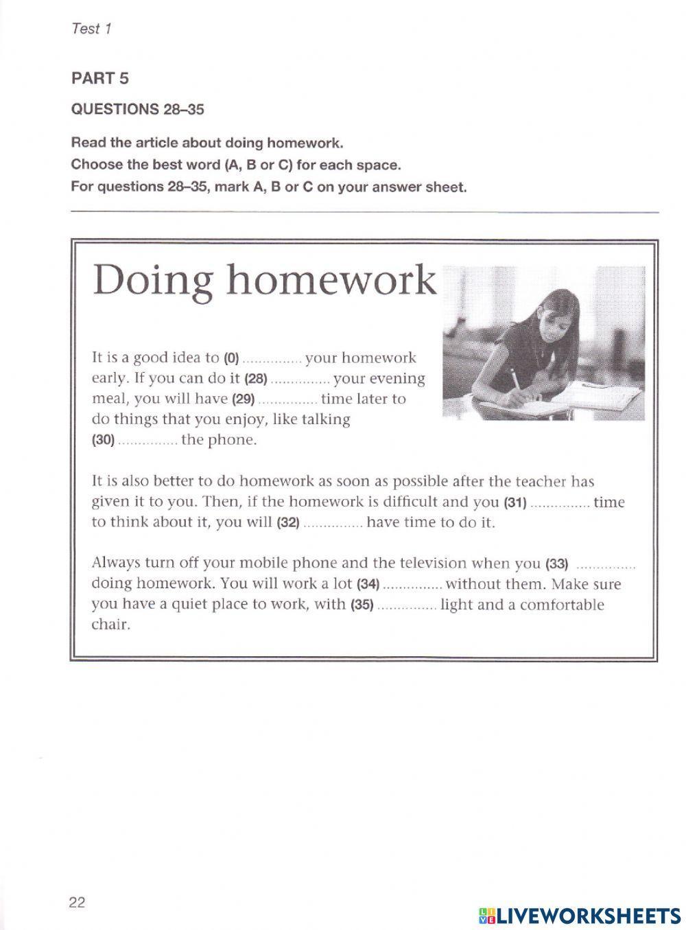 KET - Reading &… | Free Interactive Worksheets | 2255091