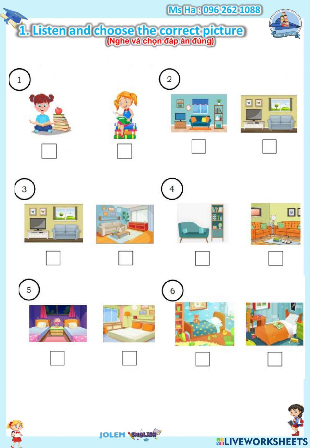 Fa1 - u13 L3+4 (tidy up) worksheet | Live Worksheets