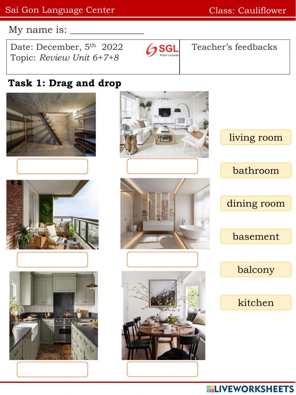 FF1- Review Unit 678 (5) worksheet | Live Worksheets