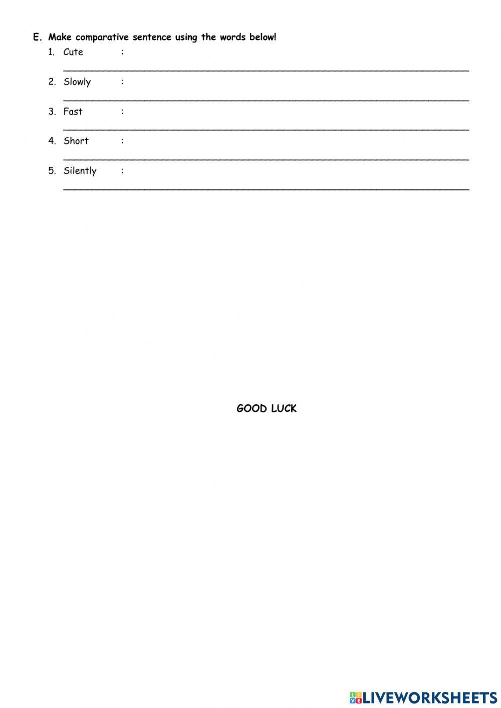 Grammar Primary 5 online exercise for | Live Worksheets