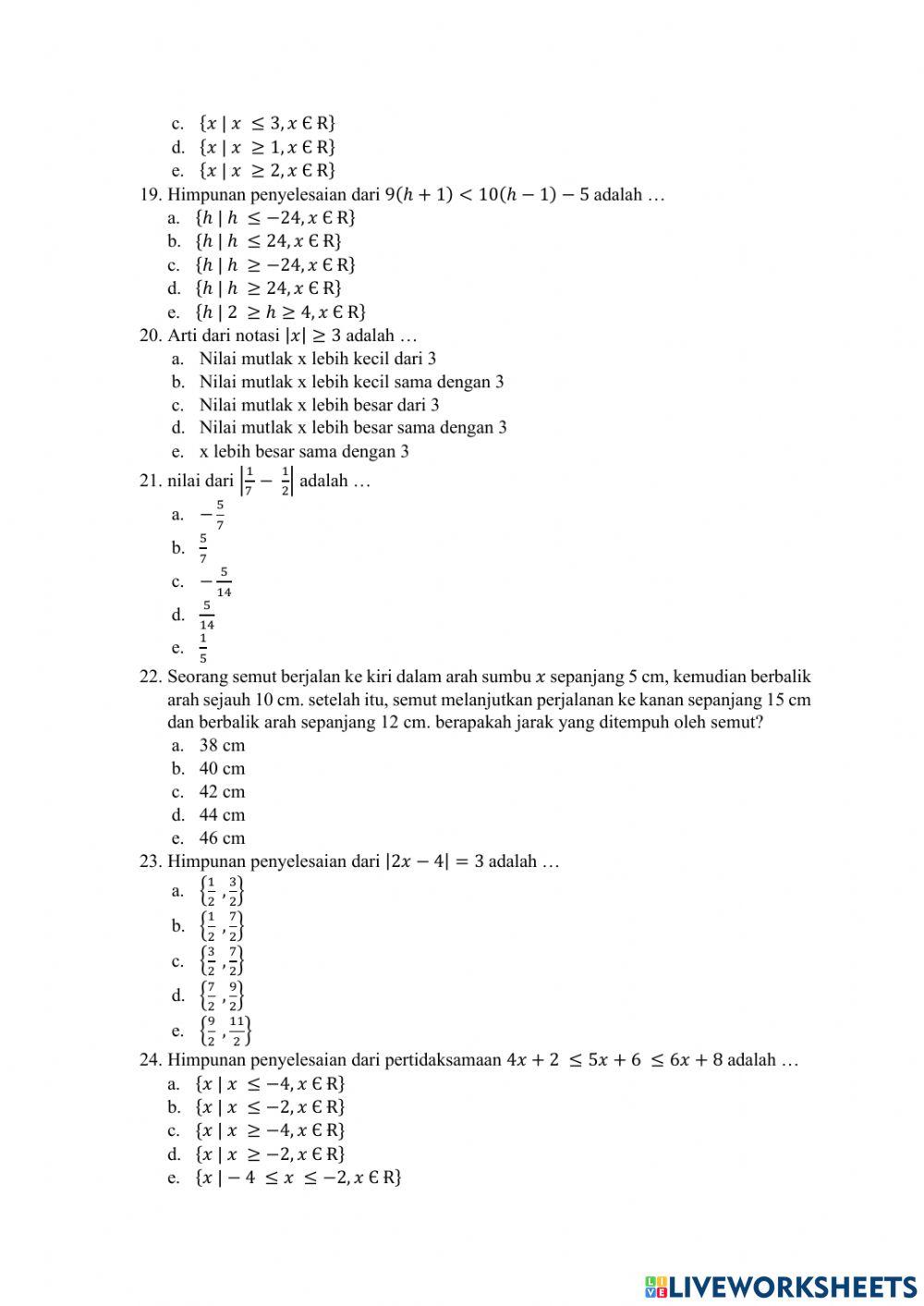 Pas-mtk-x worksheet | Live Worksheets