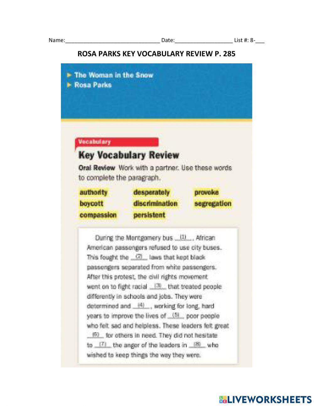 2235093 | 8 key vocab review rosa | gdurandeau
