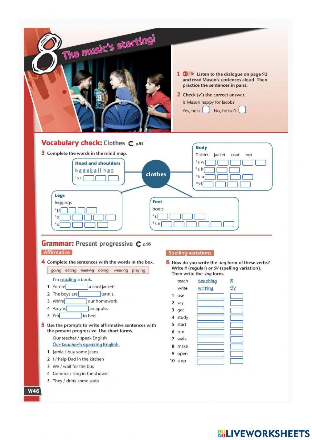 Linkit-8-W46 worksheet | Live Worksheets