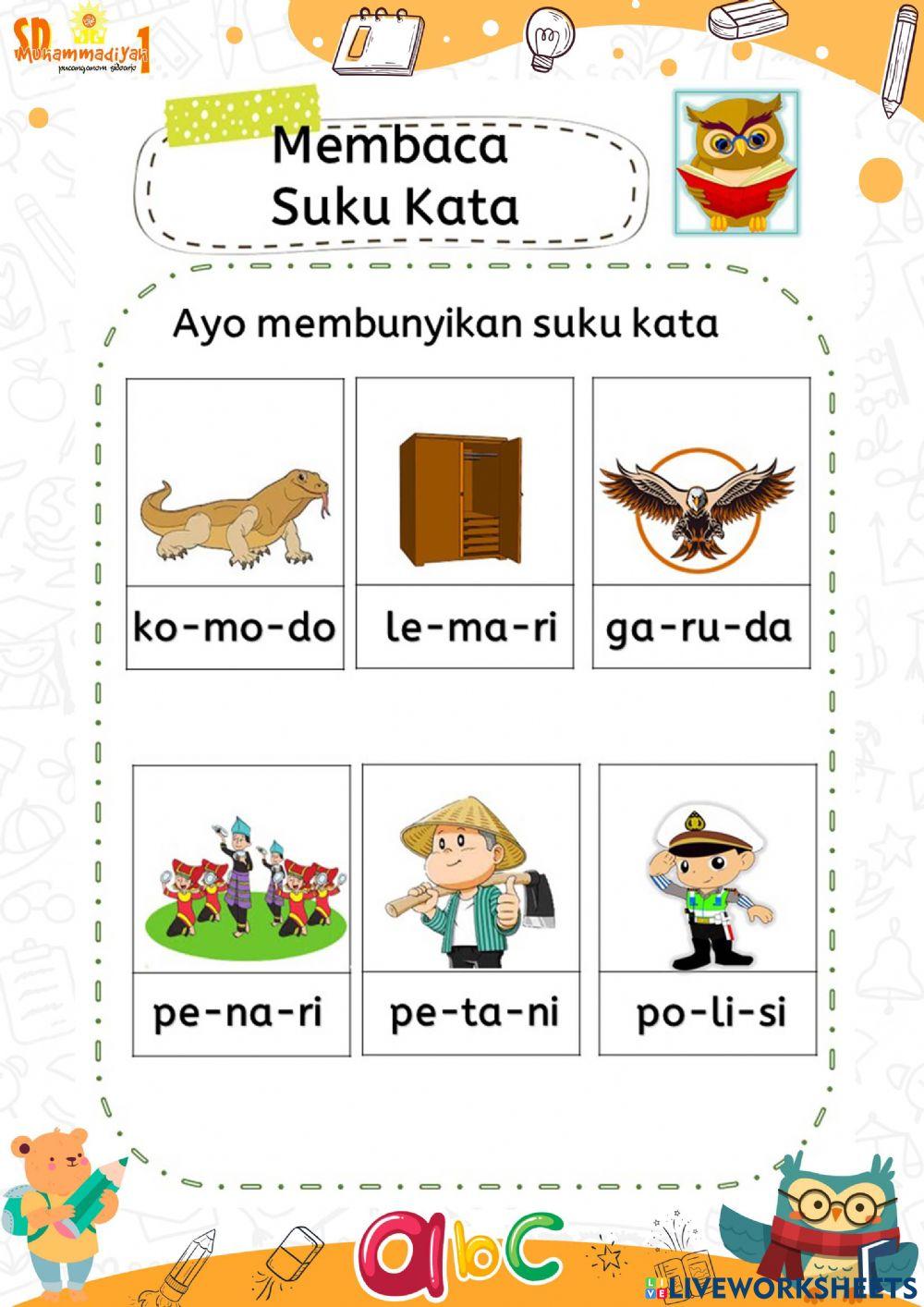 membaca 3 2495161 | sufianti | Live Worksheets