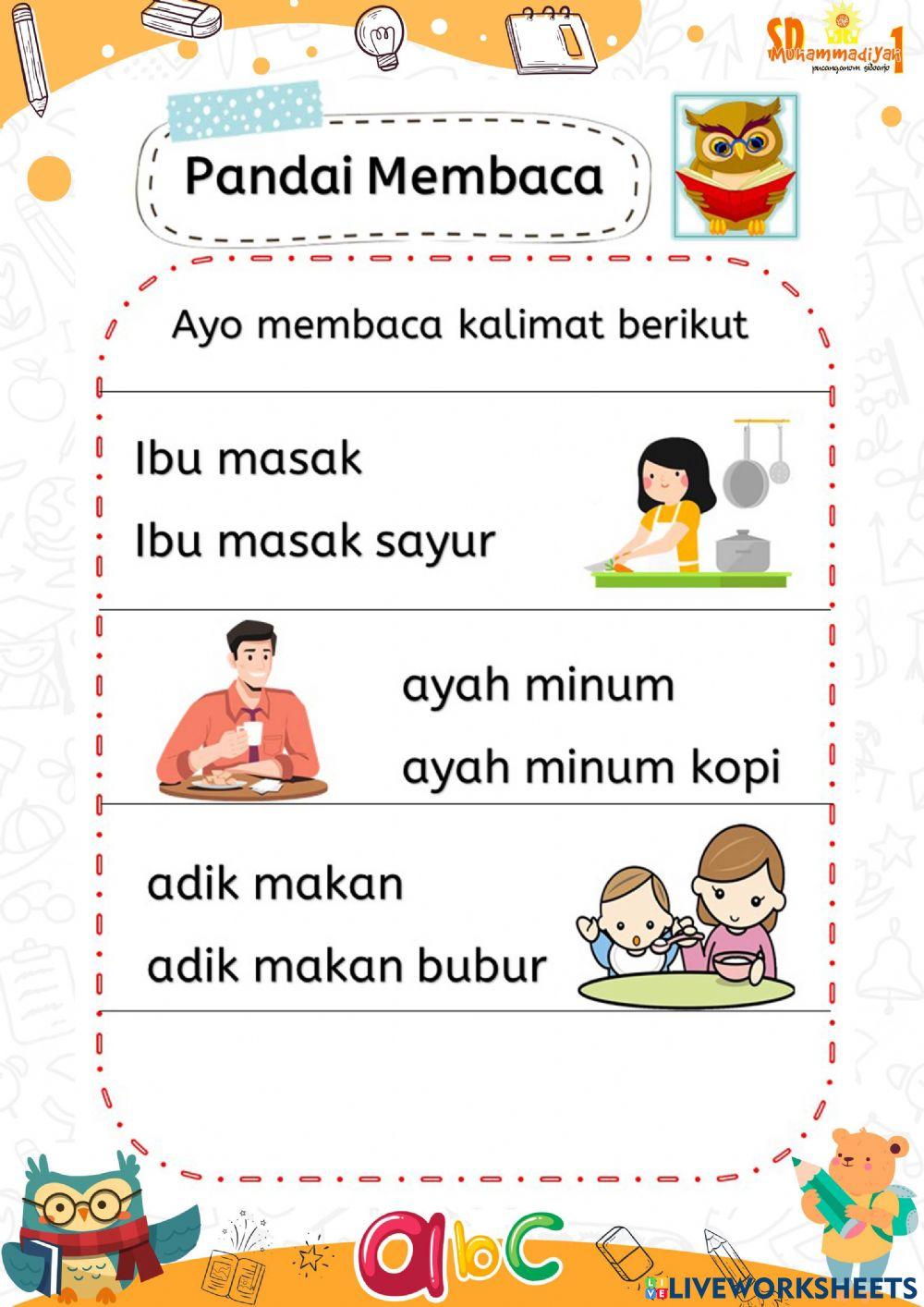 membaca 5 2495194 | sufianti | Live Worksheets