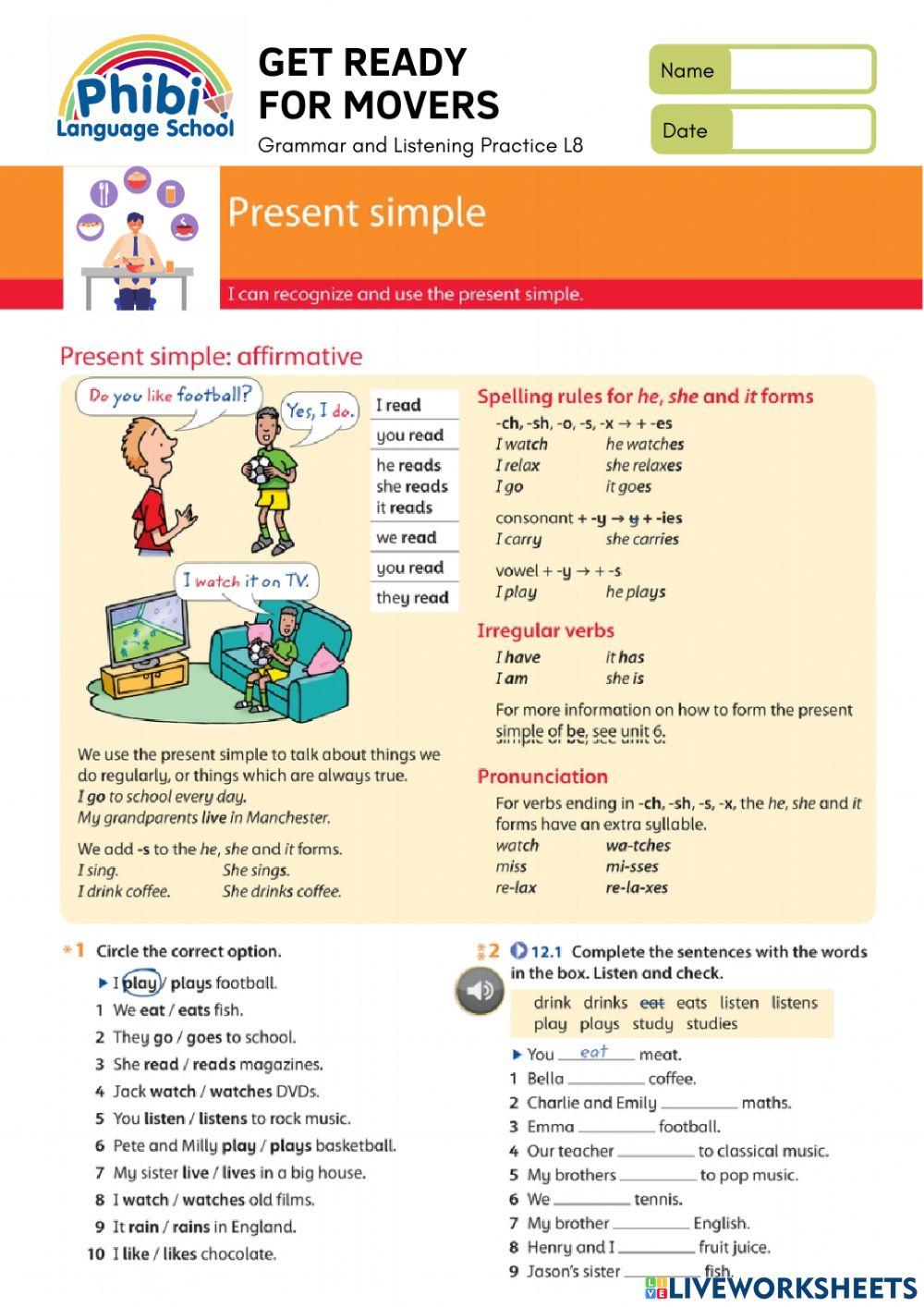 GRF Movers Prac… | Free Interactive Worksheets | 2884905