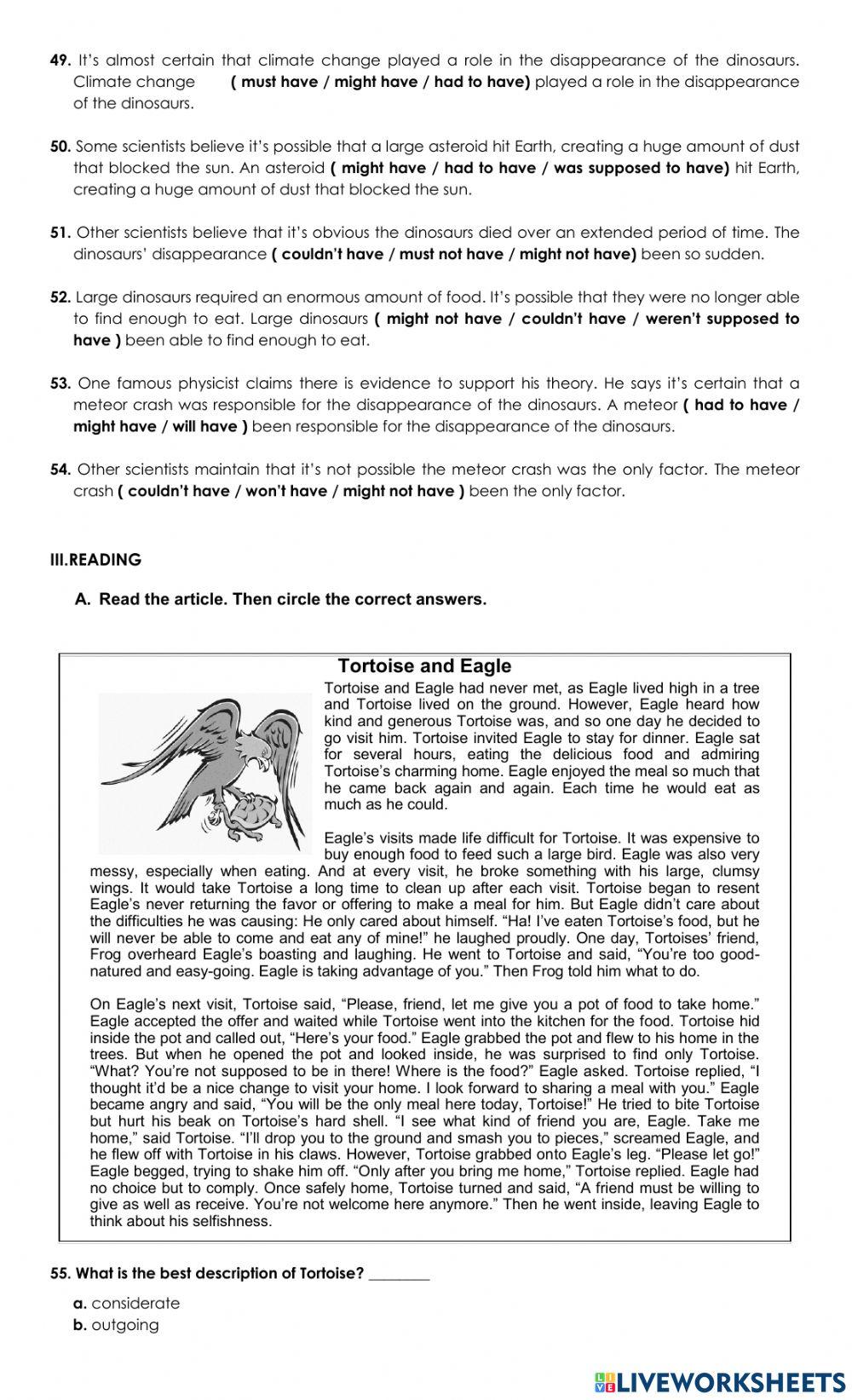 SUMMIT 1 - ACHI… | Free Interactive Worksheets | 6919010