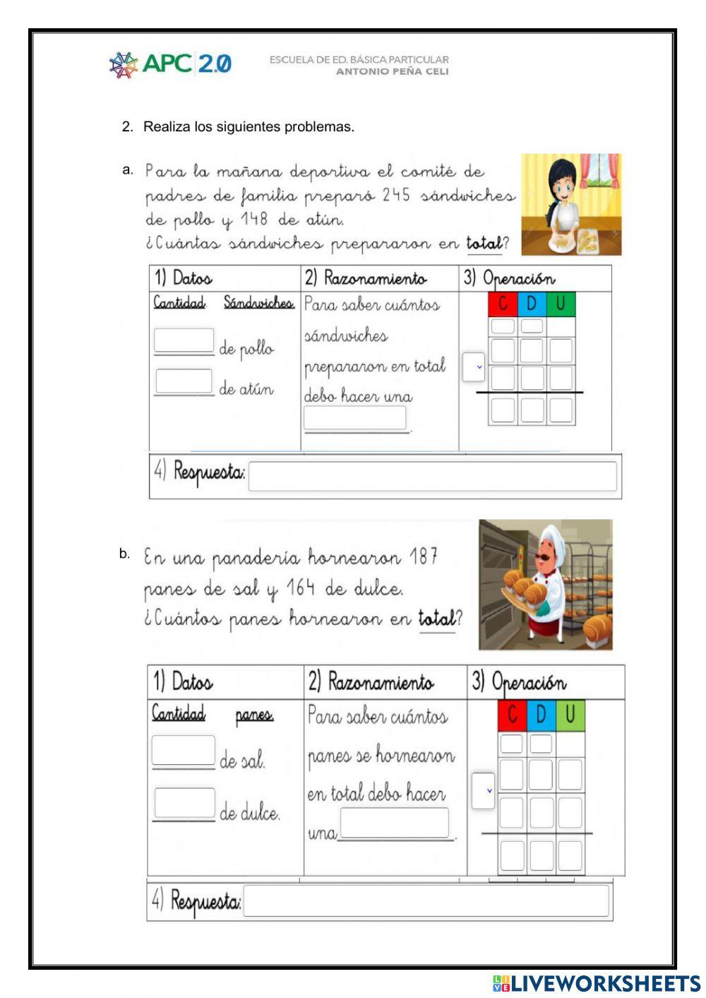 Actividad interactiva online exercise for | Live Worksheets