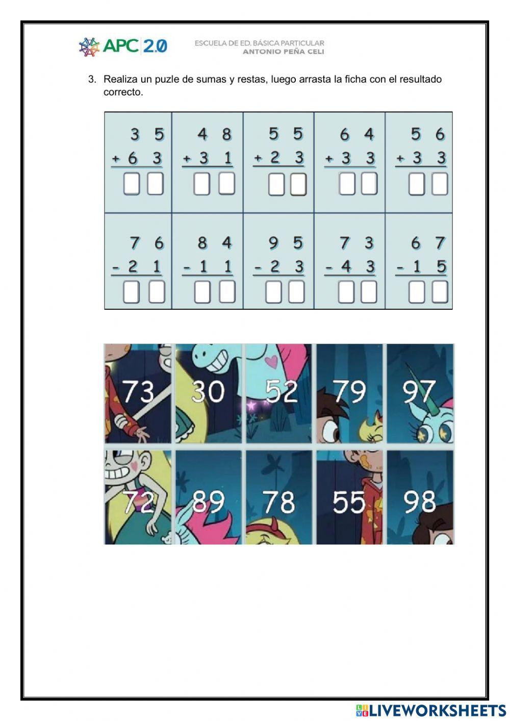 Actividad interactiva online exercise for | Live Worksheets