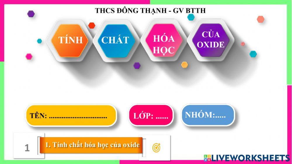 CaO+H2O worksheet | Live Worksheets