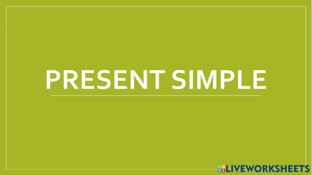 Present Simple online exercise for grage 9 | Live Worksheets