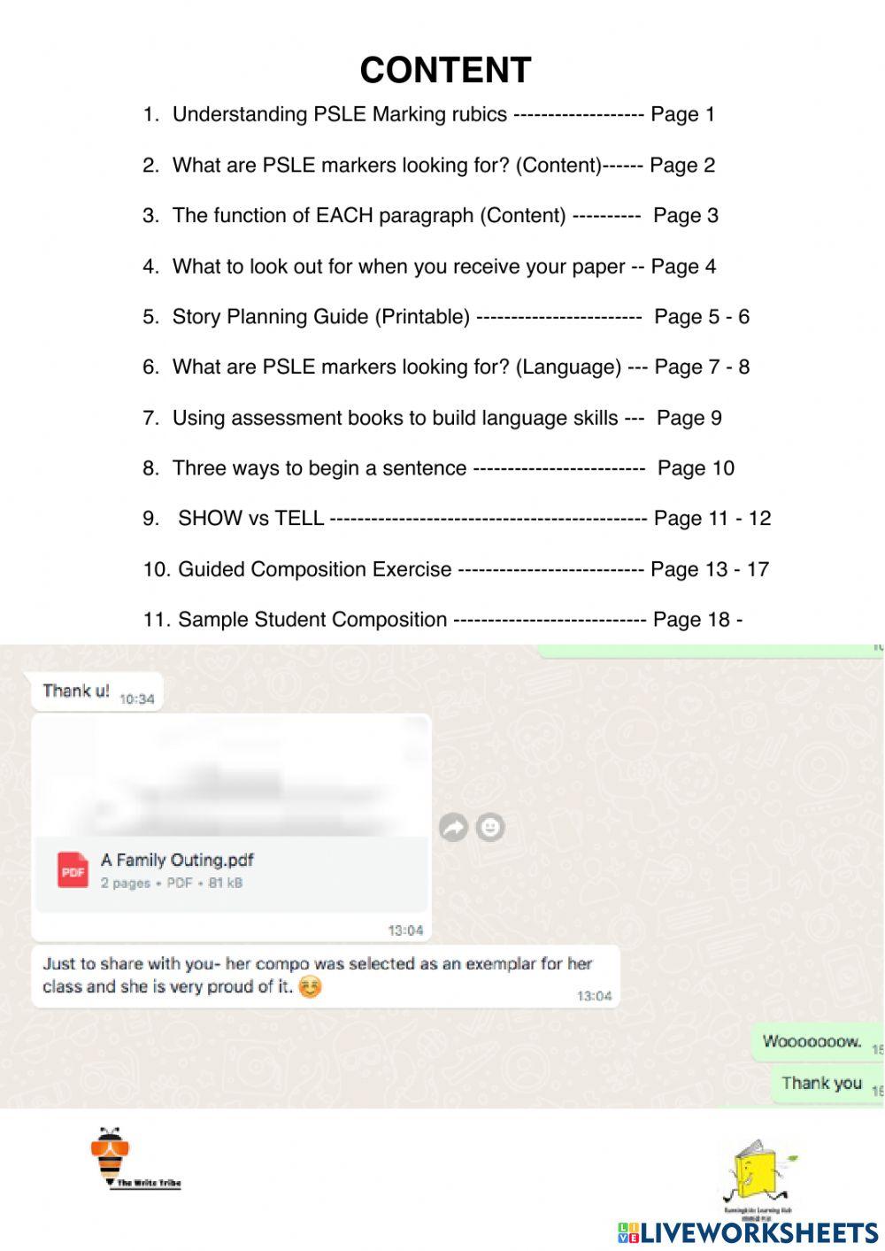 2238490 | Psle webinar part 1 | sabreena