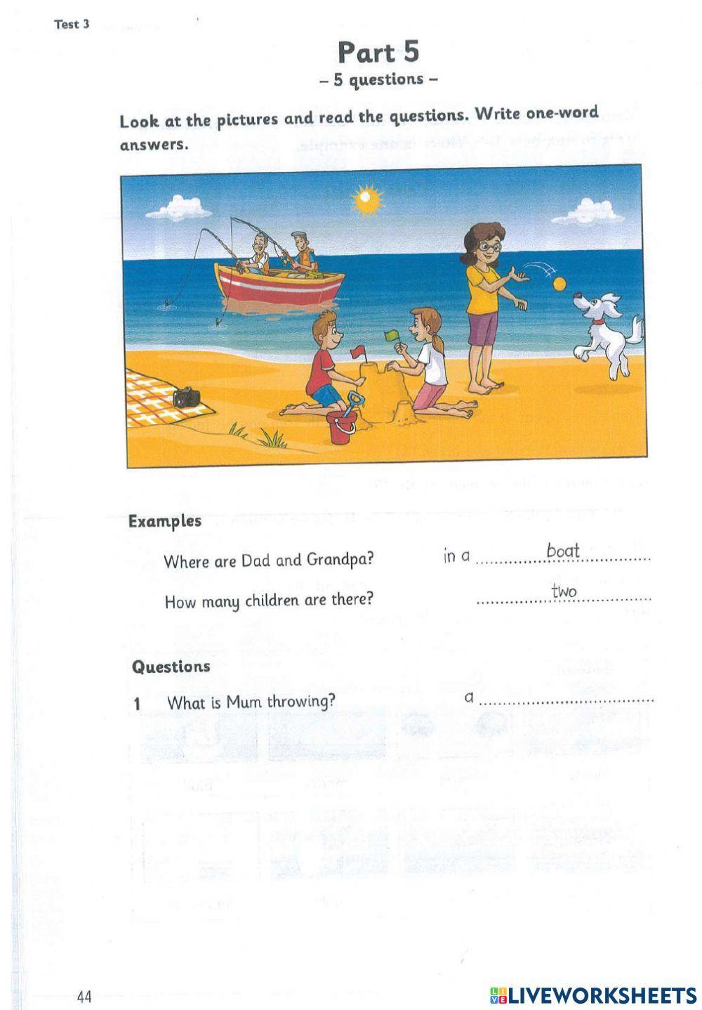 1234df online exercise for | Live Worksheets