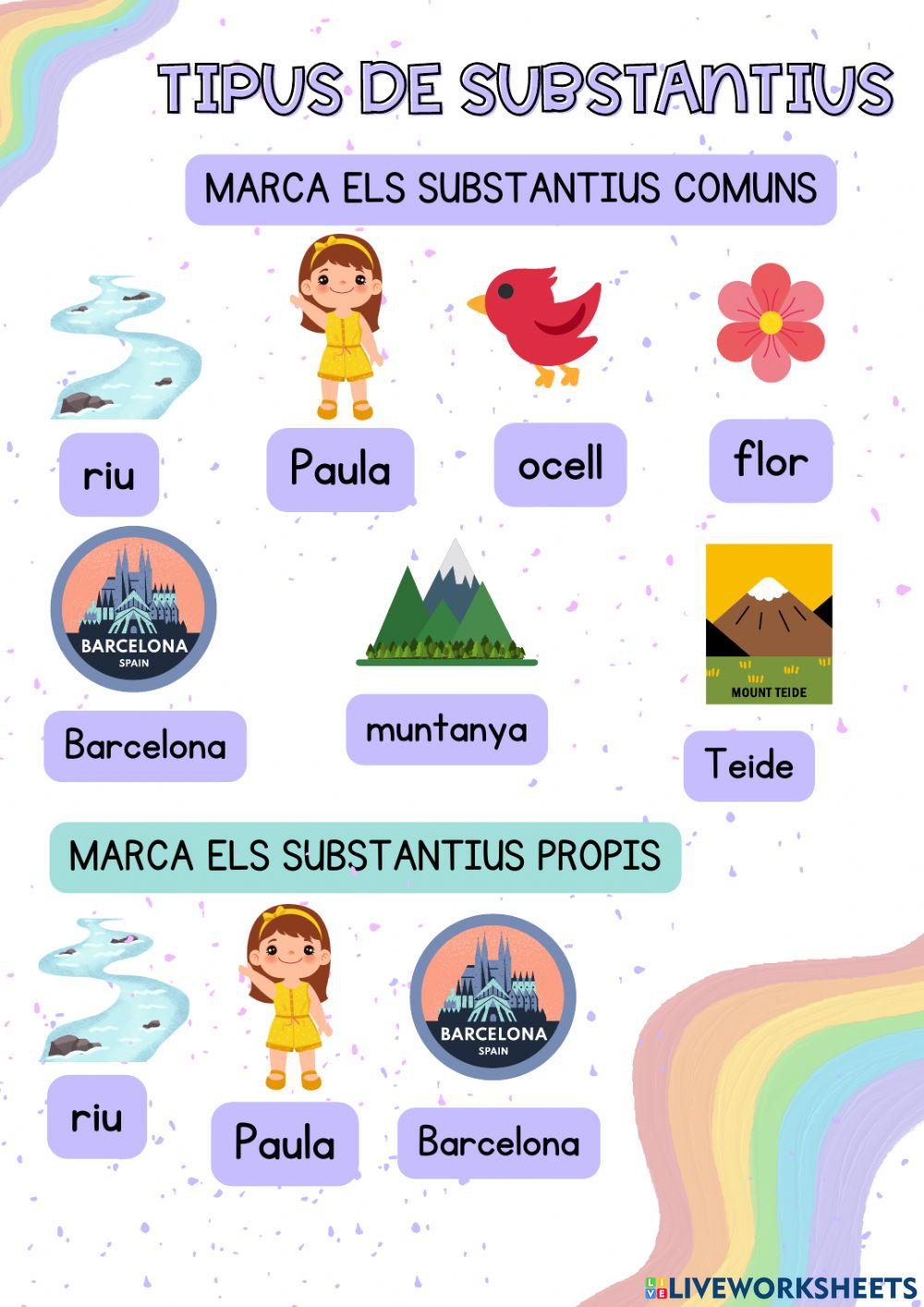 Substantius i | Free Interactive Worksheets | 2239035