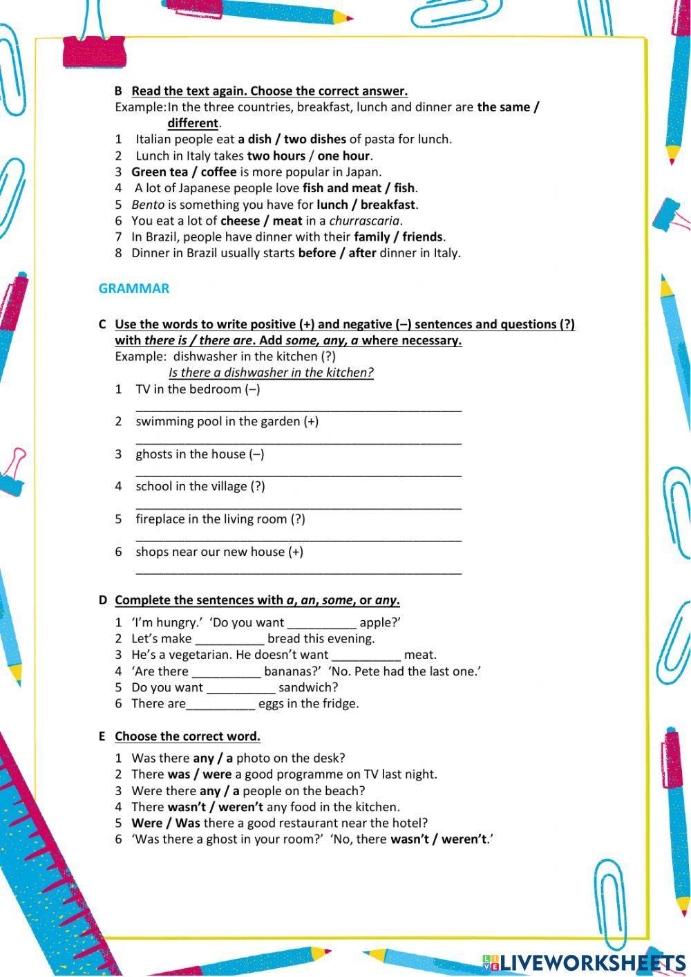 Exam A2 | Free Interactive Worksheets | 2239390