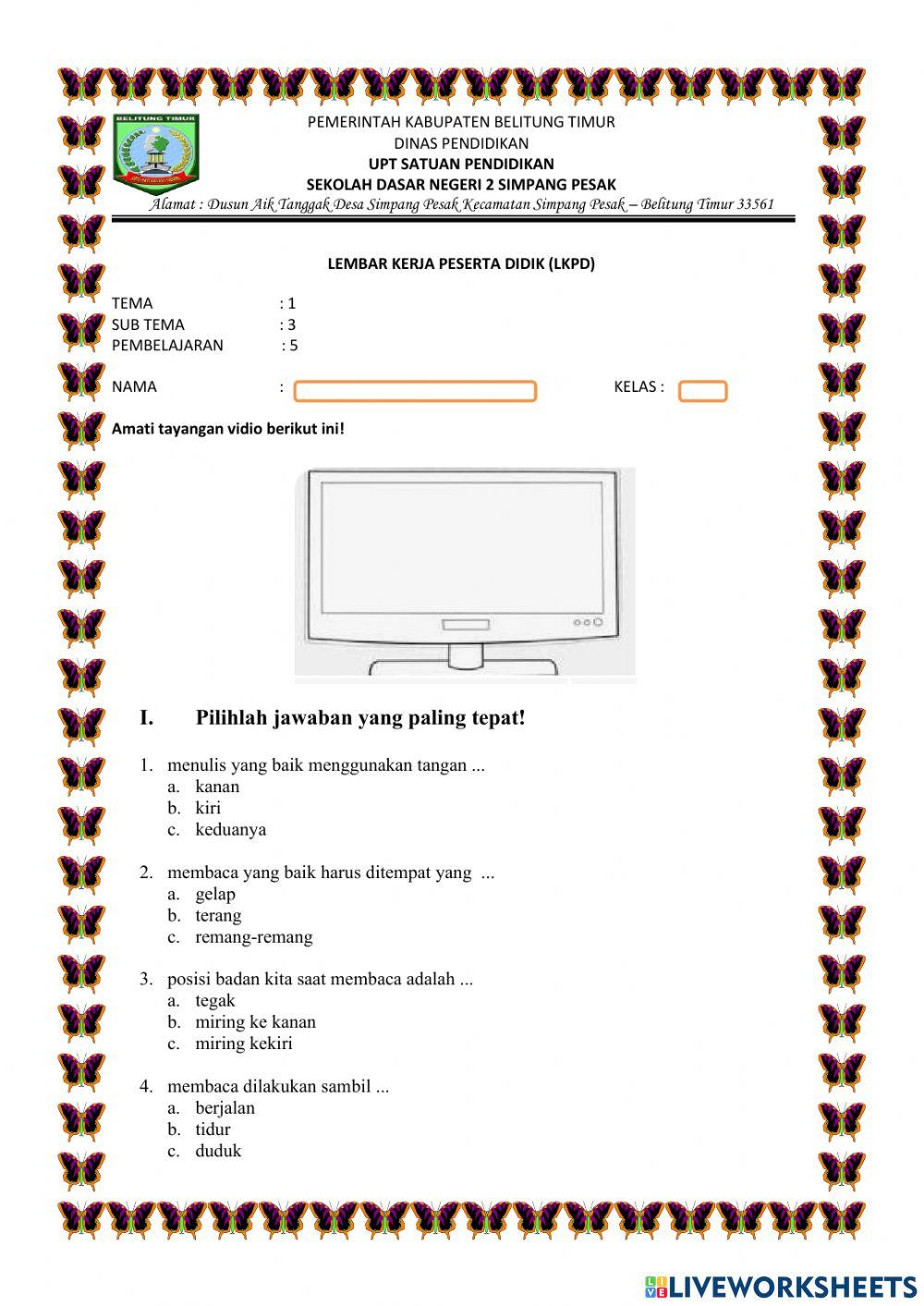 Contoh LKPD 1840279 | sartina | Live Worksheets