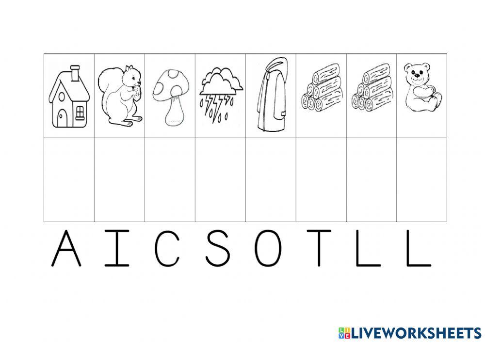 Palabra castillo worksheet | Live Worksheets