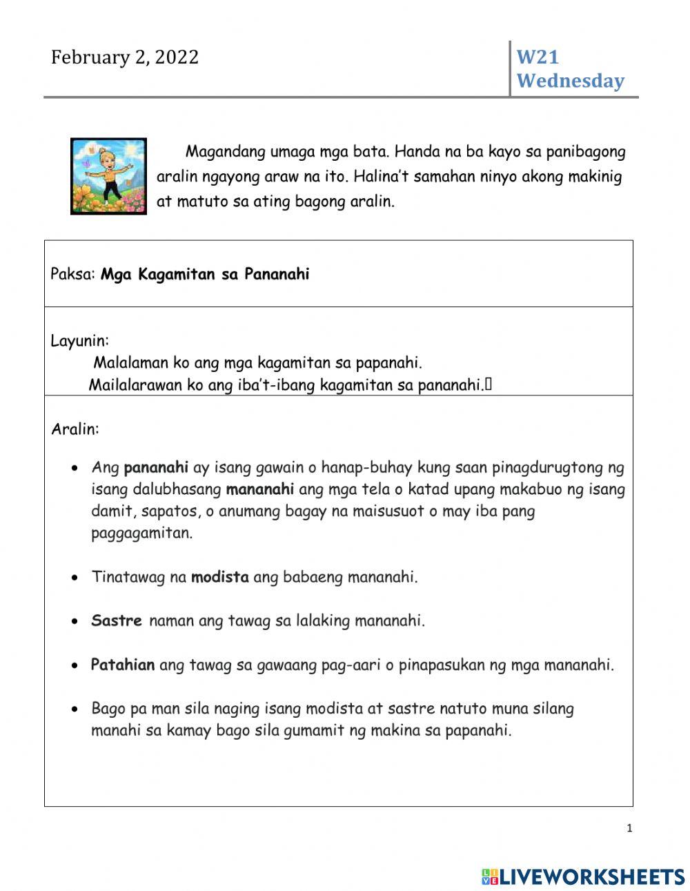 4209586 | EPP | TeacherIrene05 | LiveWorksheets