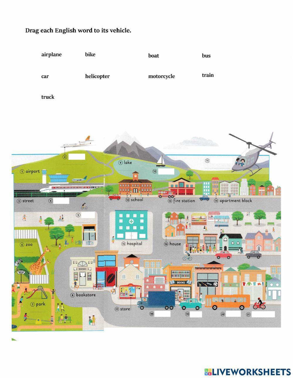 Neighborhood Vo… | Free Interactive Worksheets | 1840965