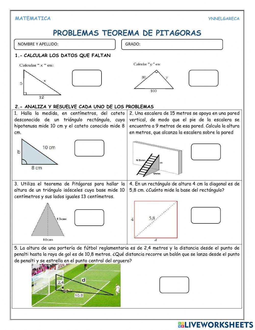 Teorema de Pitágoras | Luis Armando Jacinto De la Luz