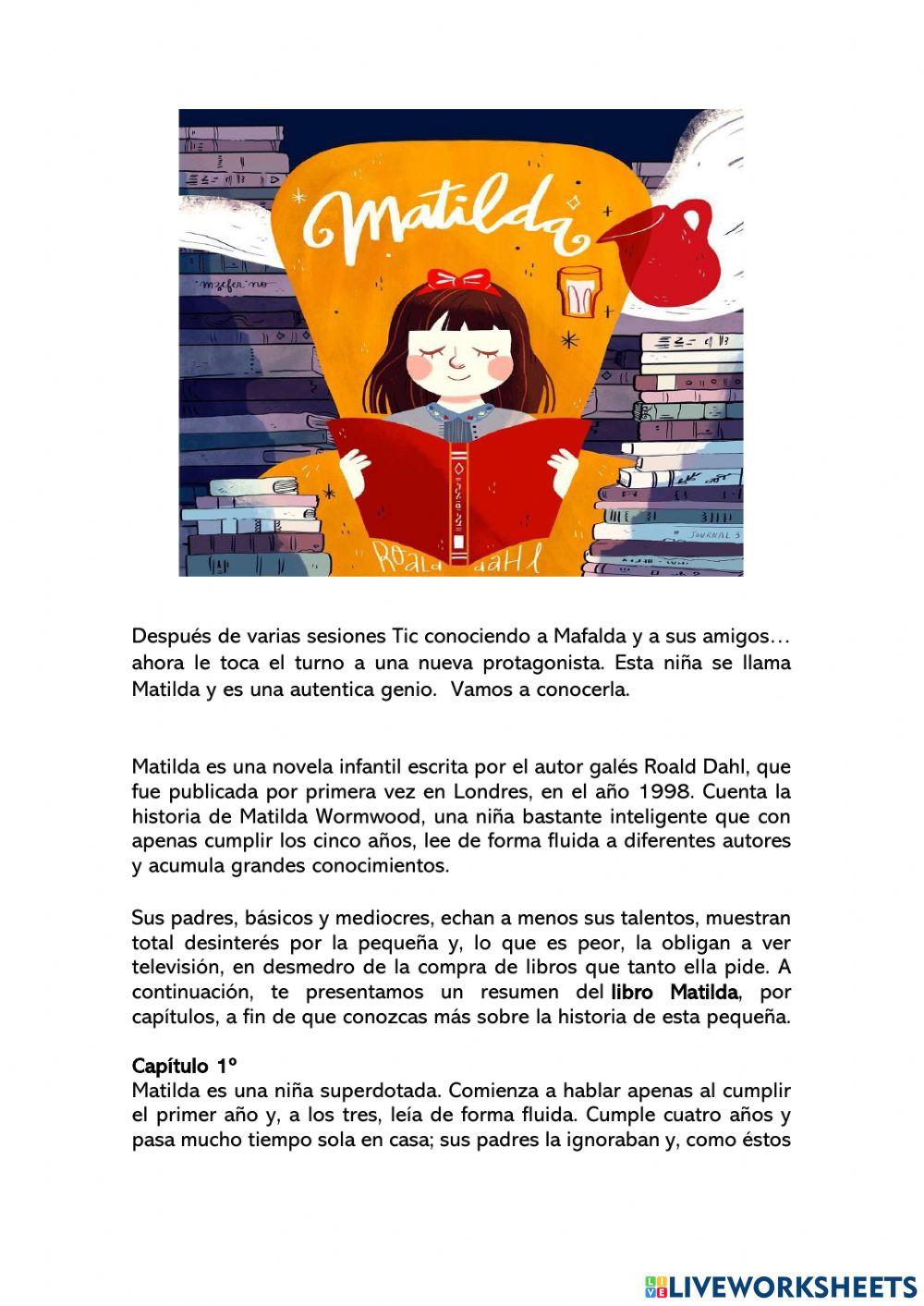 1841200 | Matilda | patrigmt | LiveWorksheets