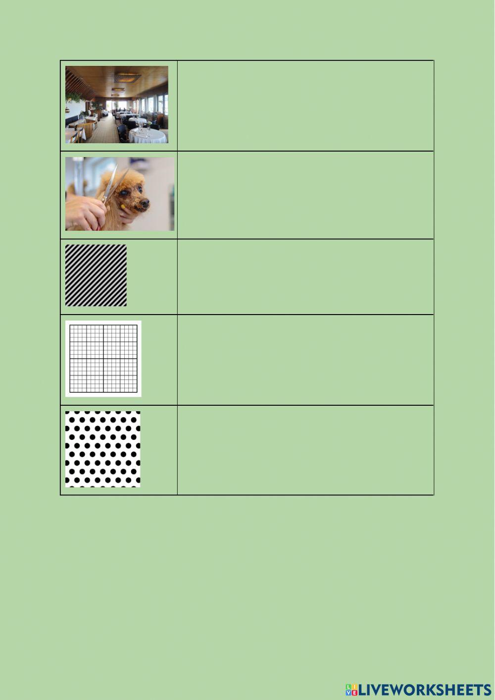 Objects online activity for 4º | Live Worksheets