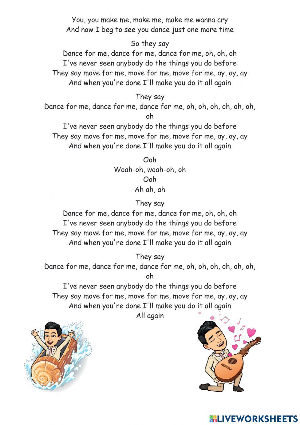 does dance monkey say dance monkey