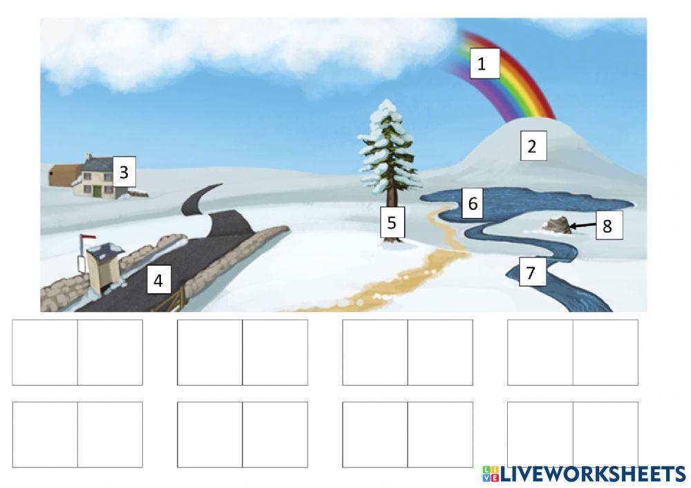 Countryside b worksheet | Live Worksheets