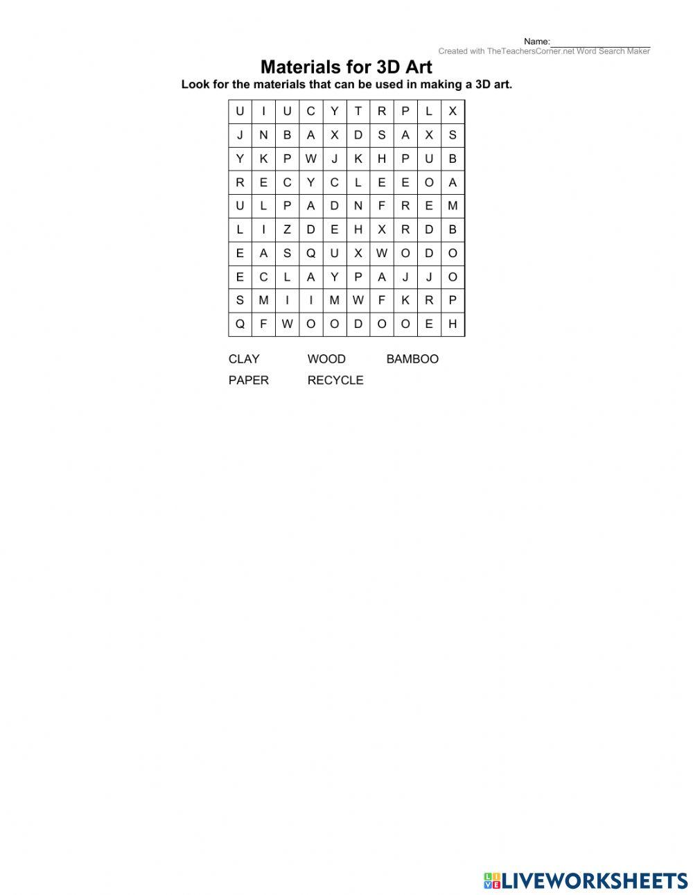 Mapeh interactive activity | Live Worksheets