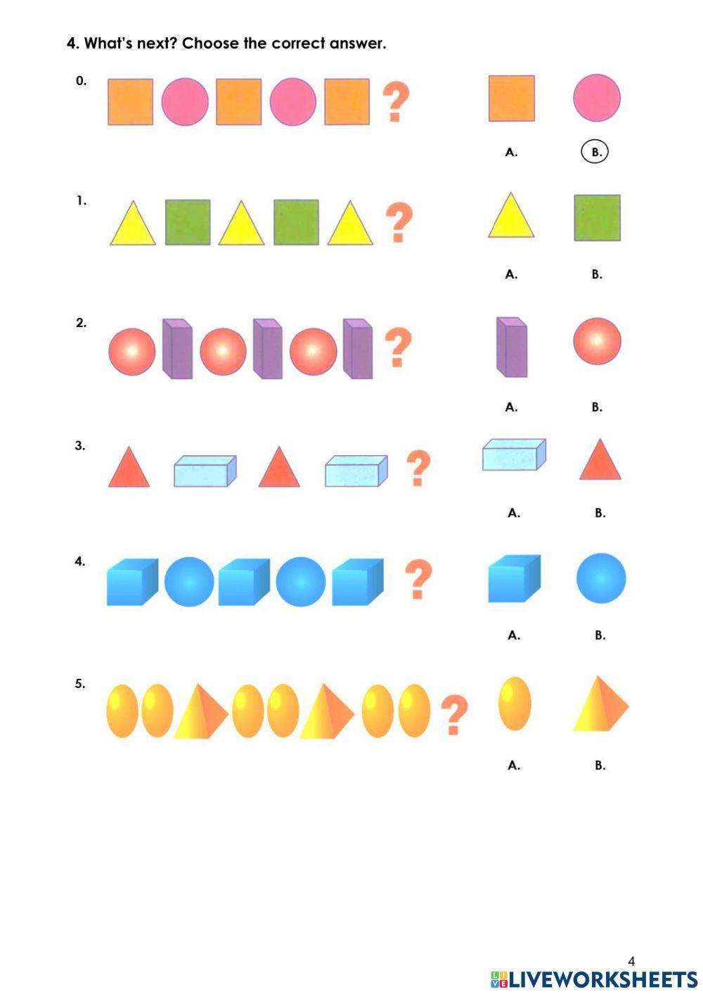 symmetrical pattern worksheet