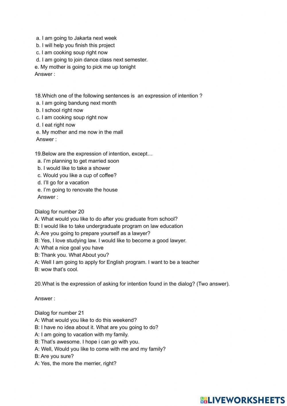 2724824 | EXPRESSING INTENTION | lucia droste noveni