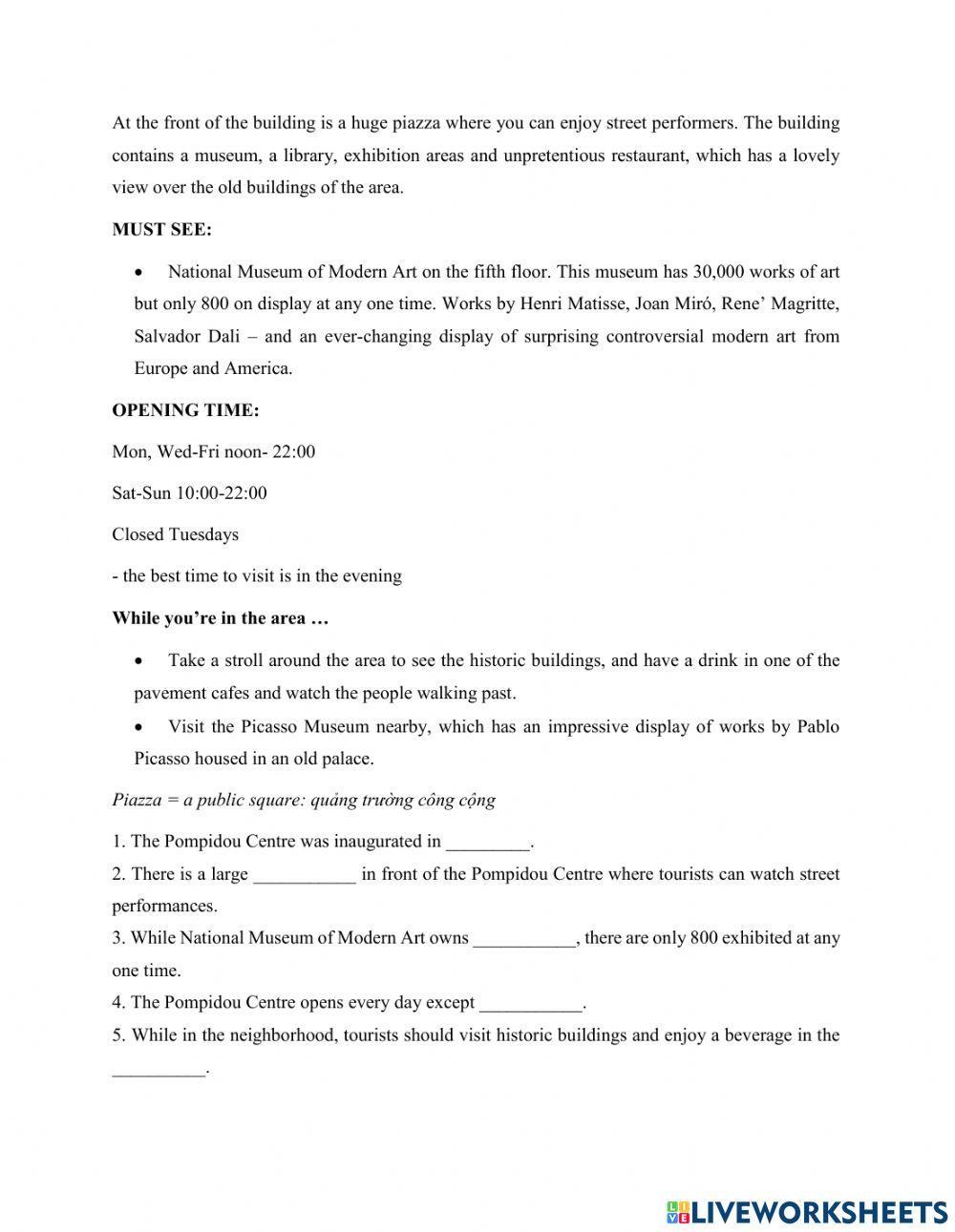 Revision Unit 2 New-Midterm-DLKS worksheet | Live Worksheets