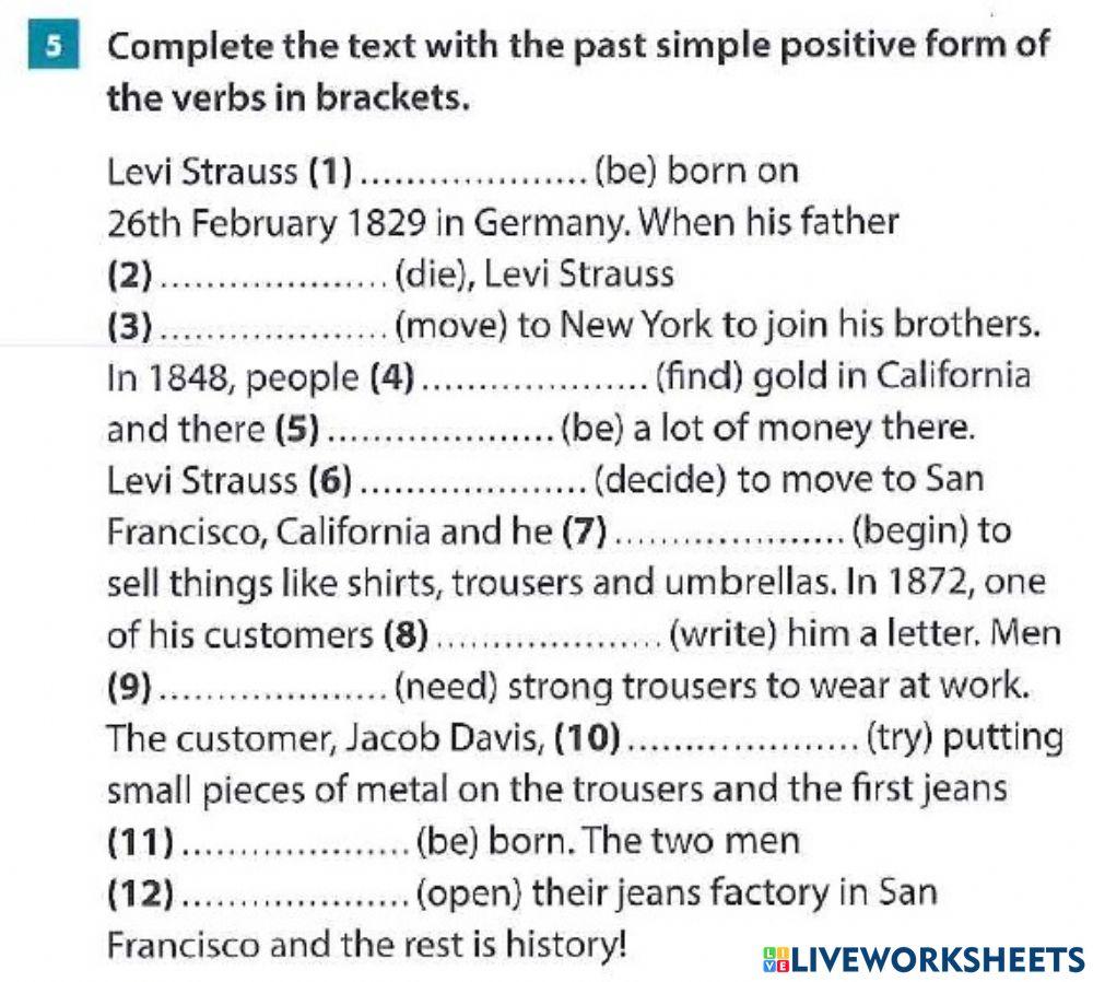 Compact ex 1 worksheet | Live Worksheets