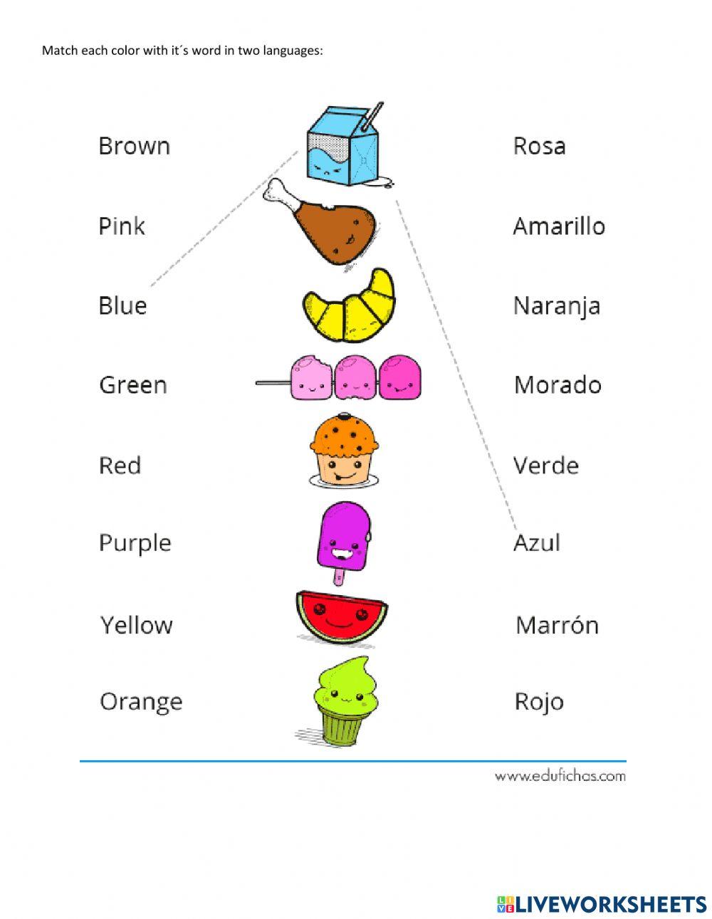 COLORS online exercise for | Live Worksheets