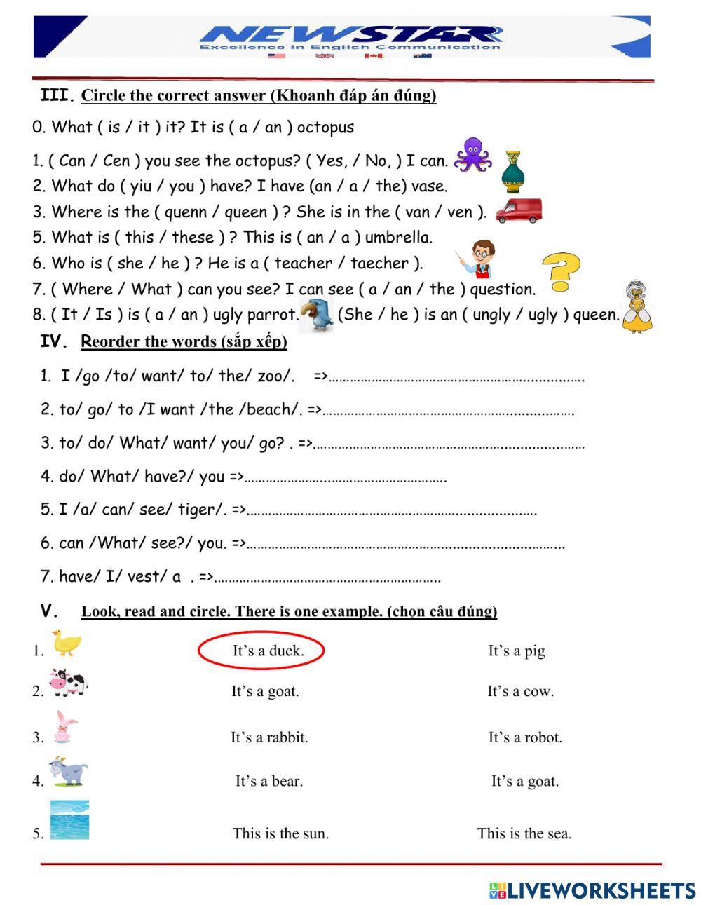 L2-2nk-phonic v worksheet | Live Worksheets