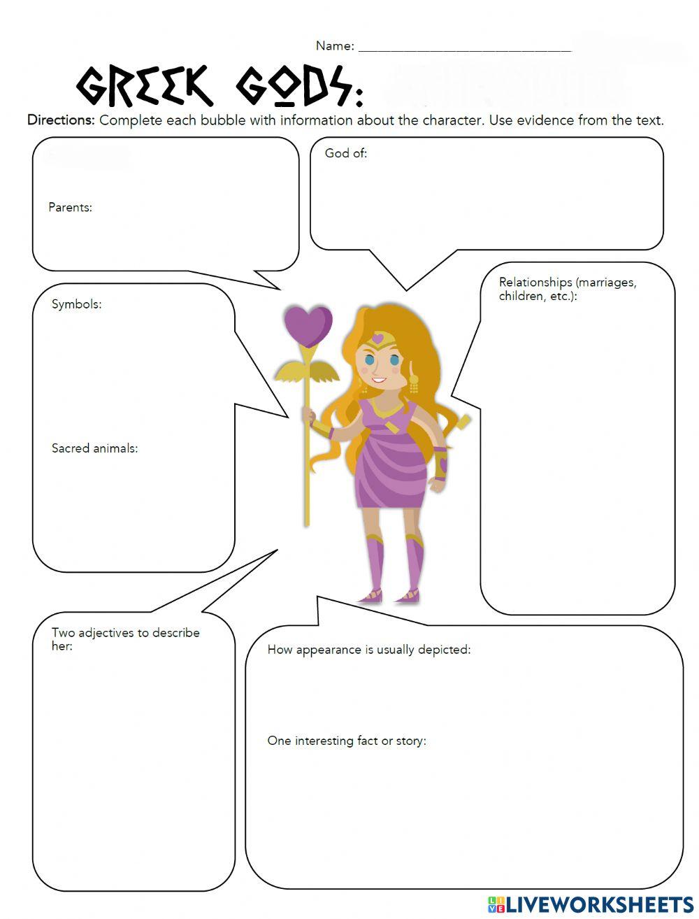 Greek | Gal Shoofan | Live Worksheets