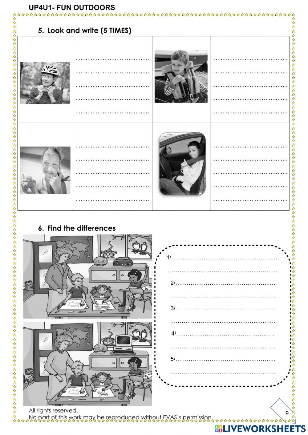 Unit 1 up 4 worksheet | Live Worksheets